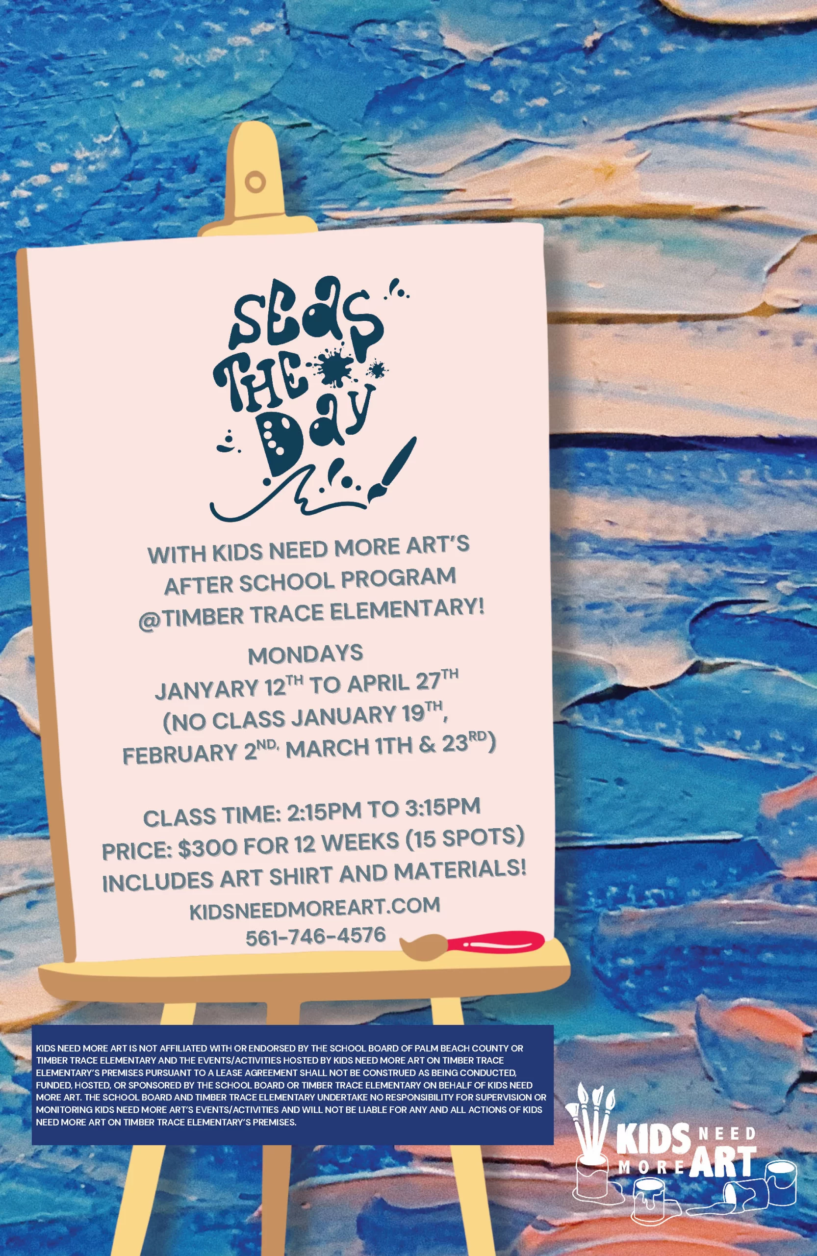 Timber Trace Elementary | Kids Need More Art - Classes, Camps, Parties ...
